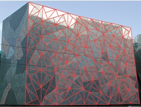 In turn, the red super-triangles can be combined into green super-super ...